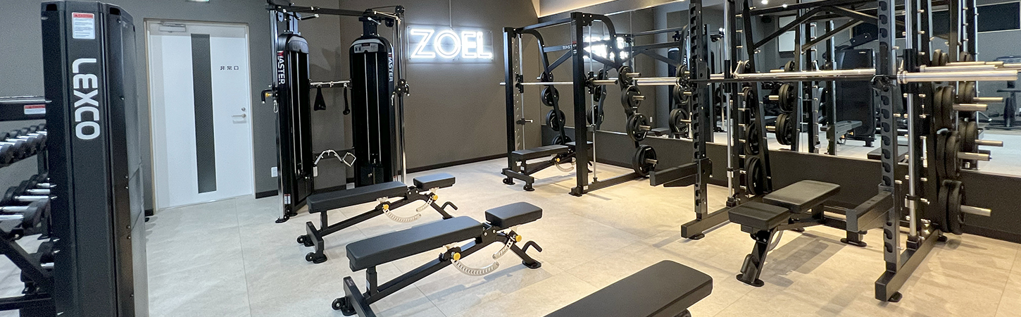 24H GYM FITNESS AREA | ZOEL_kashiwanoha