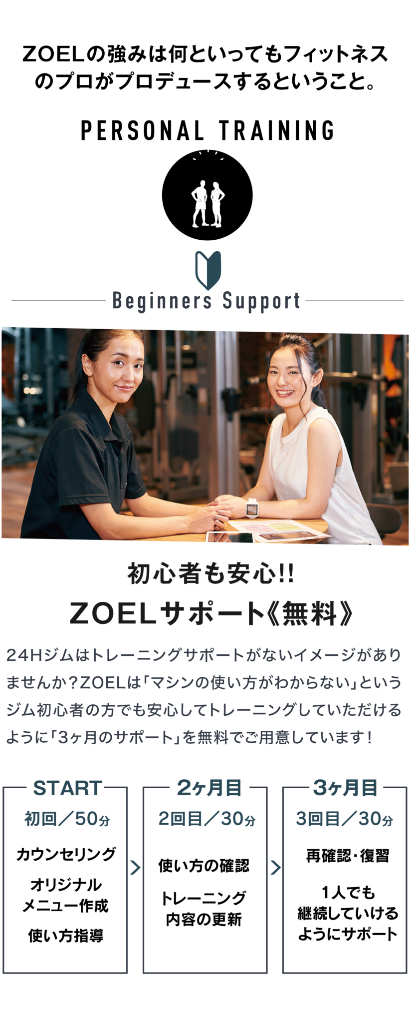 西葛西・葛西臨海のジムならZOEL新左近川親水公園｜24時間フィットネス＆パーソナルトレーニング